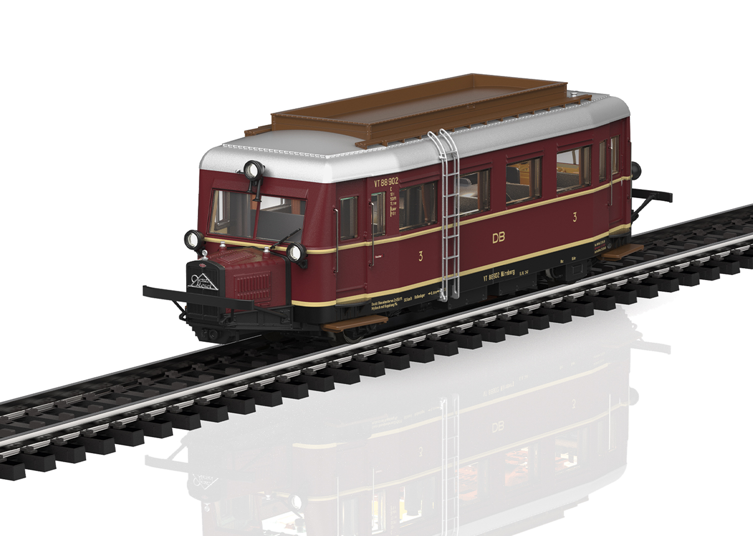 Märklin H0 38135 Dieseltriebwagen Baureihe VT 88.9 - das Schweineschnäuzchen | Nagodis Webshop