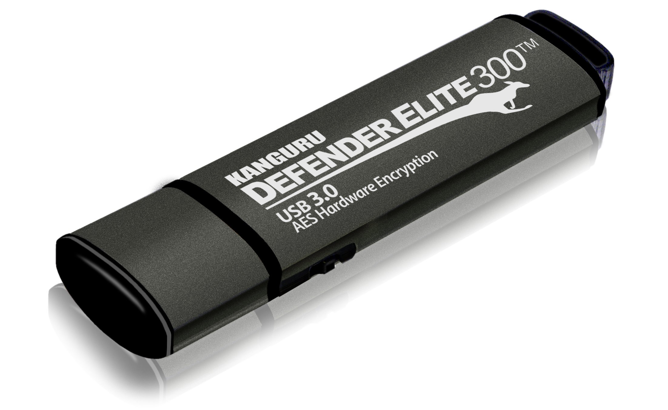 256GB Kanguru Defender Elite300 (Encrypted USB 3.0 Flash Drive), FIPS ...
