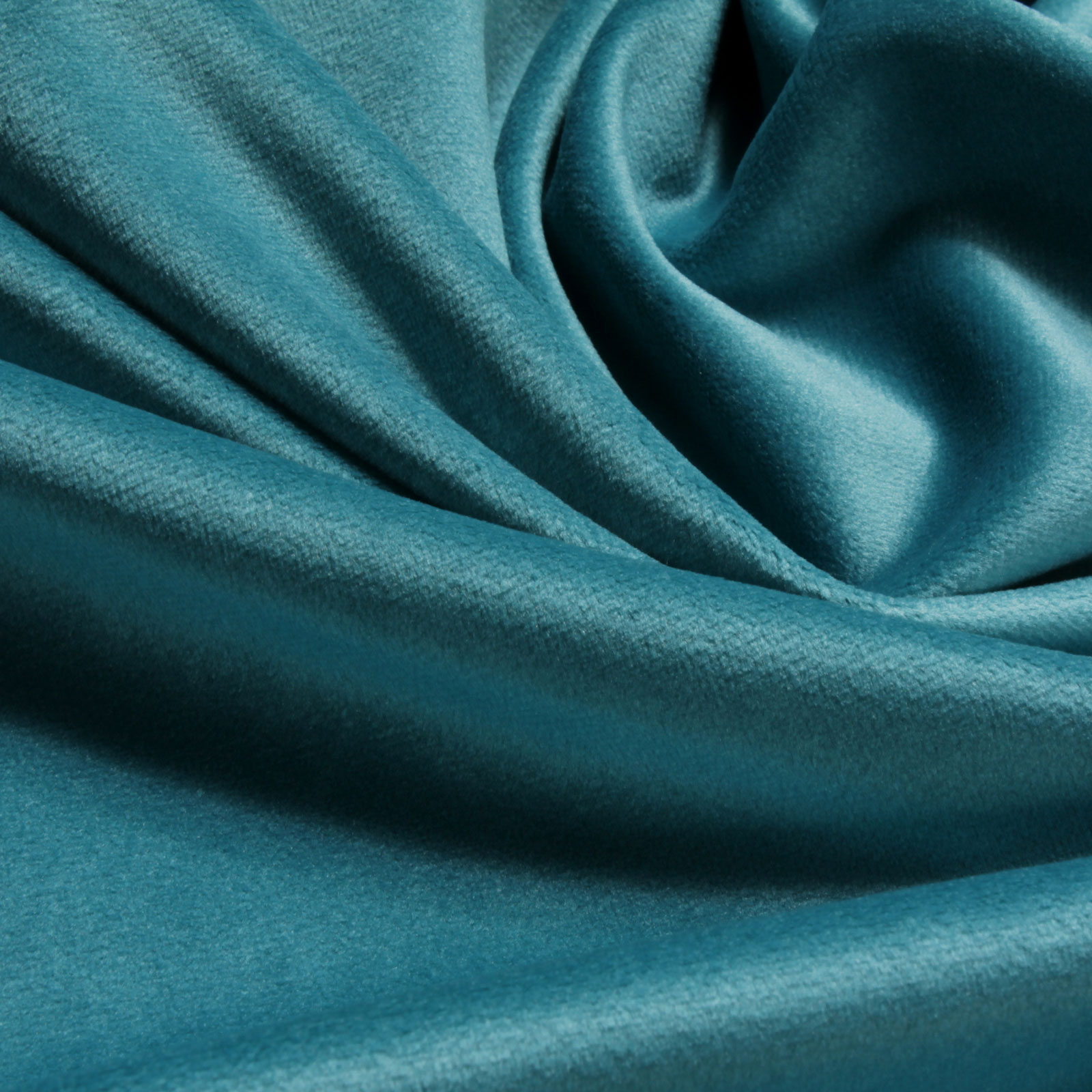 Stoff Polyester Samt petrol Kleidersamt Polstersamt 20.000 Martindale ...