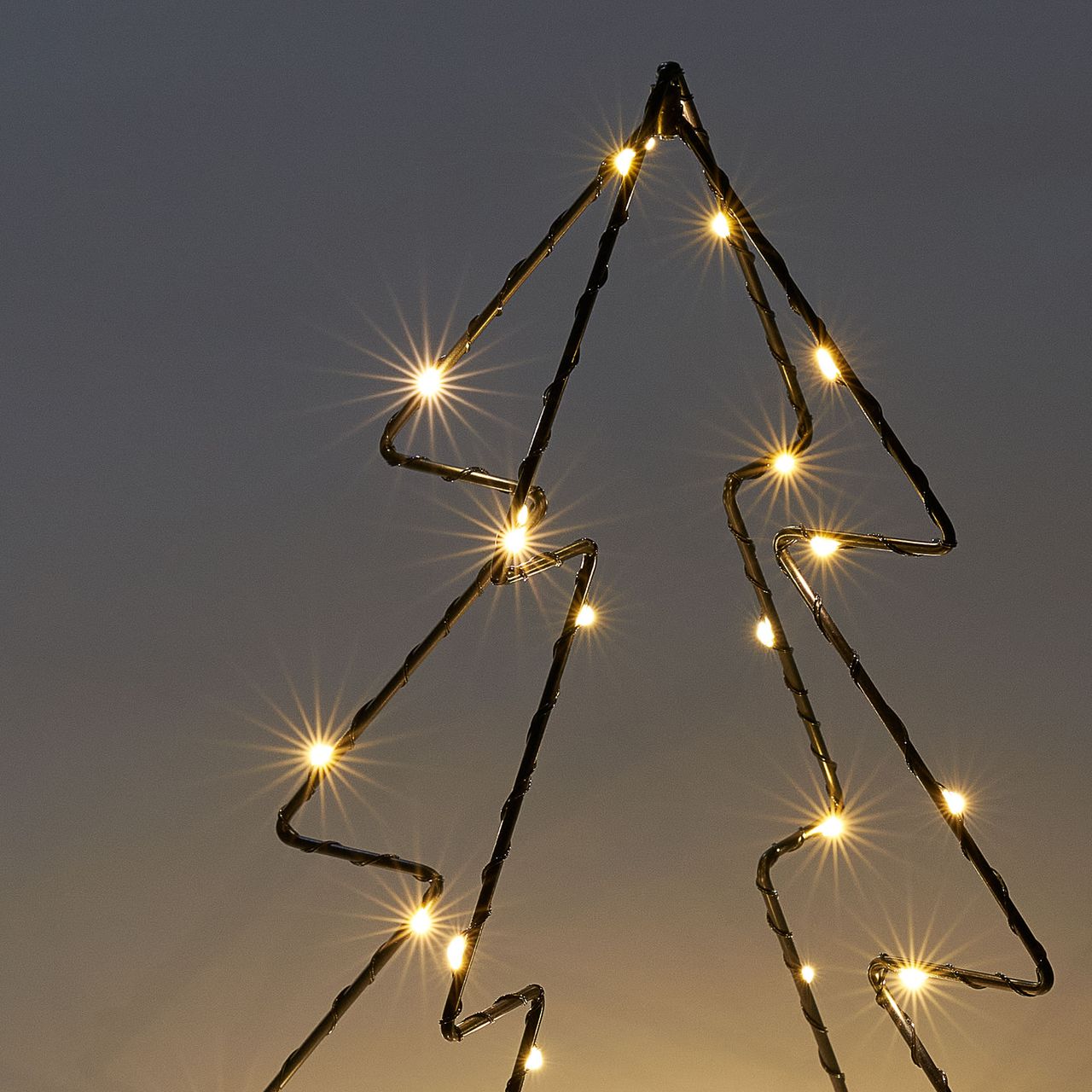 LED 3D Tanne 2er Set