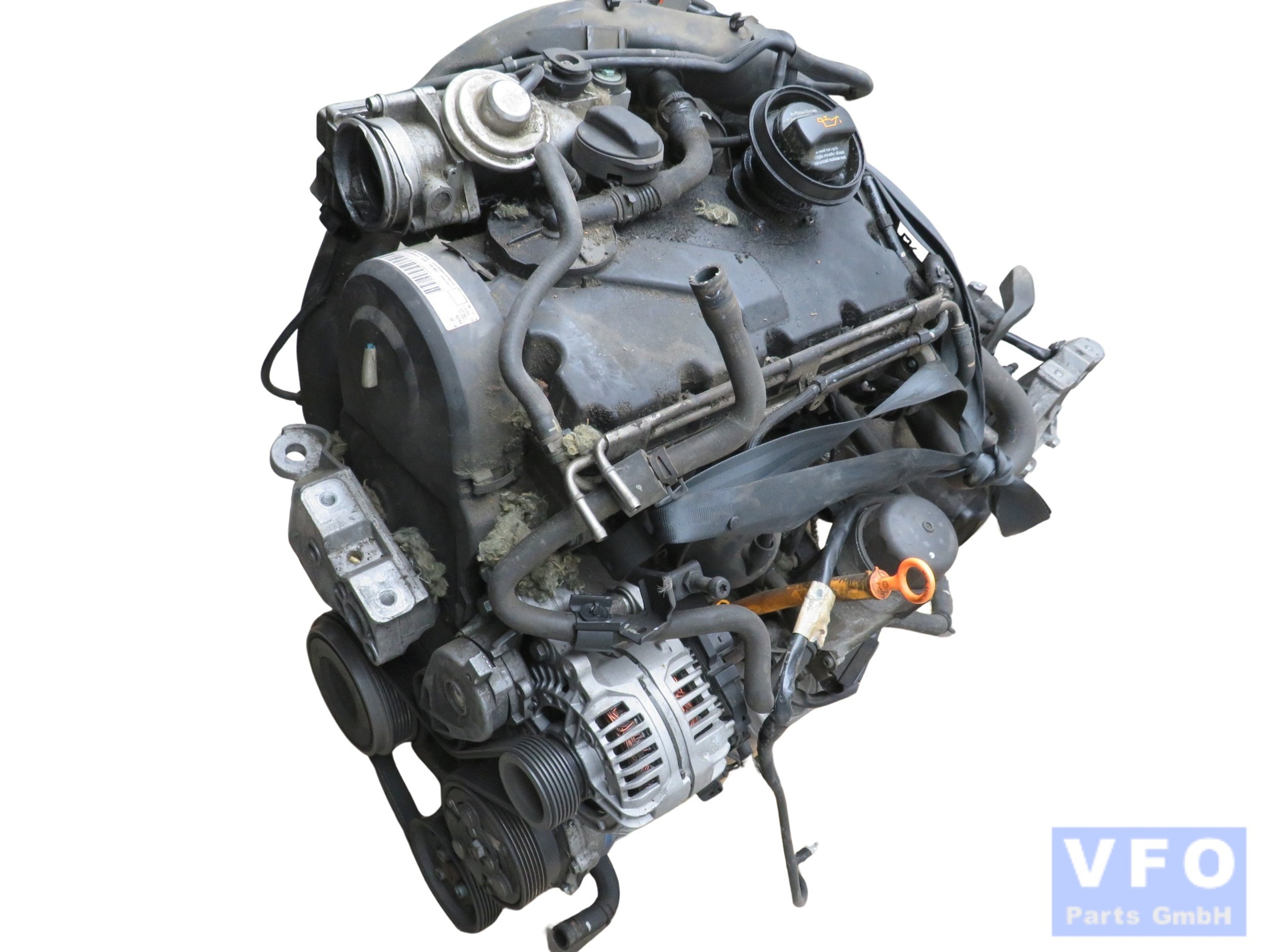 Motor 1.9 TDI AXR komplett original VW Beetle 1Y 1C 229tkm Dieselmotor ...
