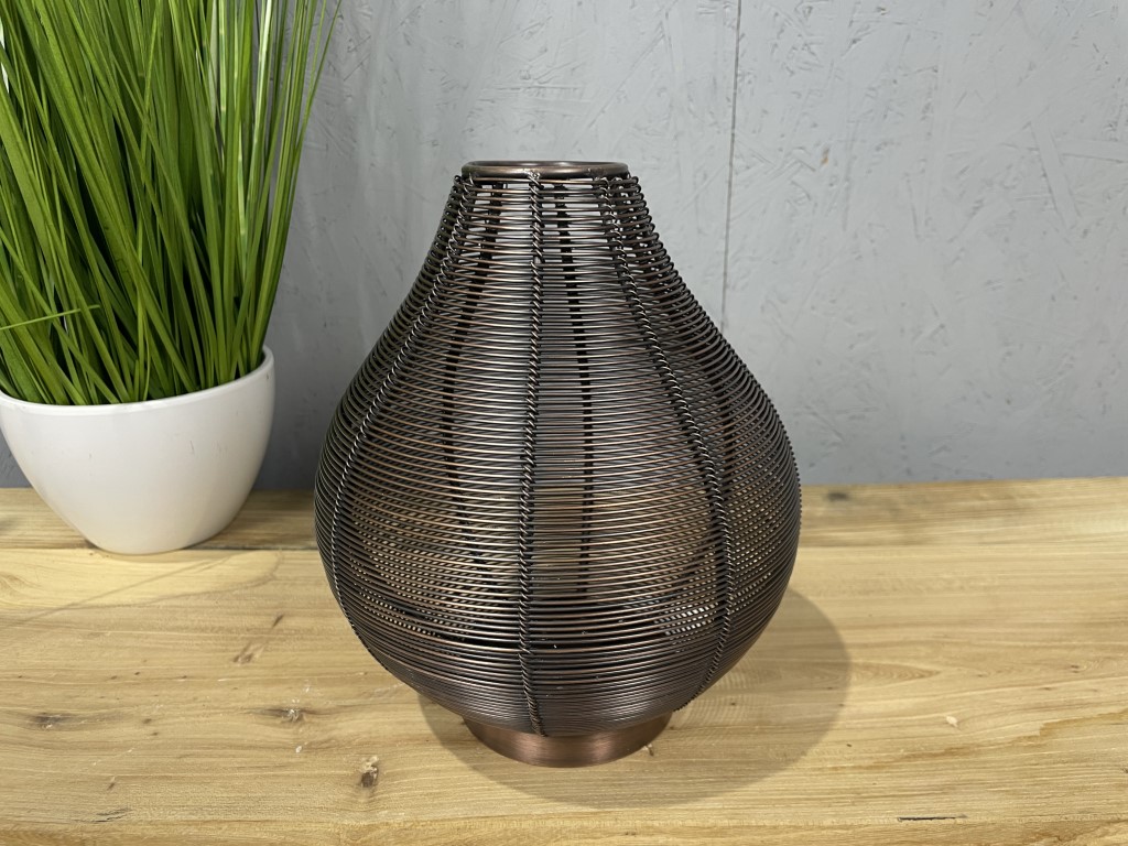 Light & Living Windlicht Suneku kupfer antik 21 cm Metall | plentyShop LTS