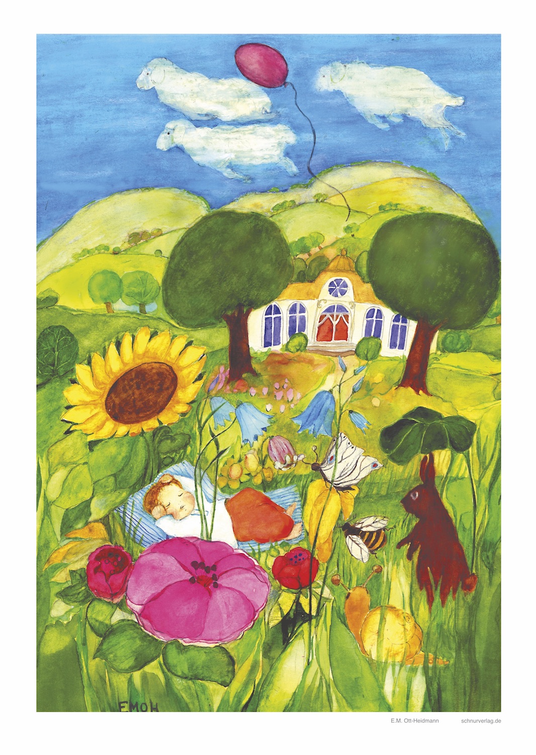 Impression d'art Petit rêve | De belles choses pour bébés, enfants et ...