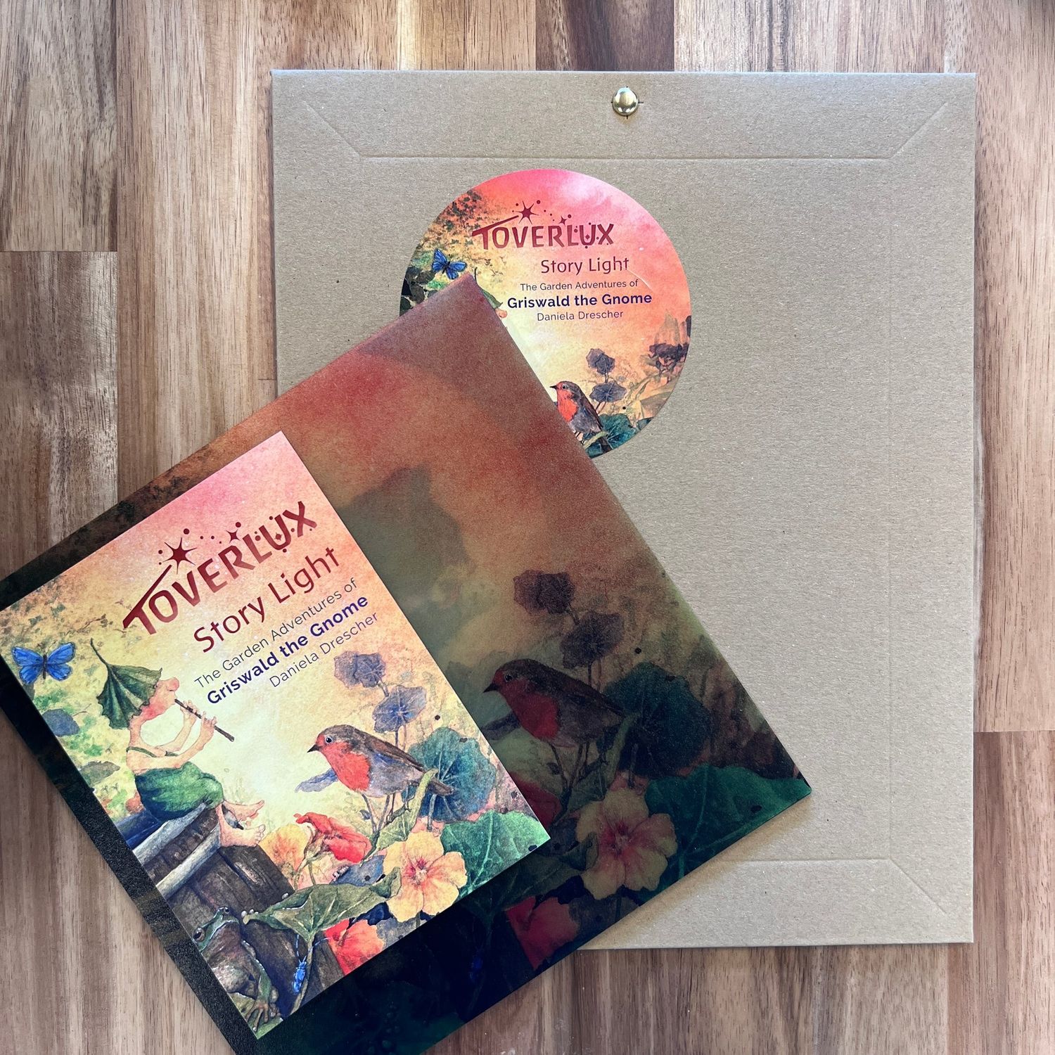 Toverlux Silhouetten Set "Giesbert in der Regentonne" | Waldorfshop