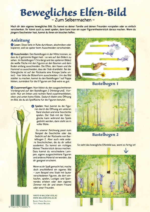 Movable elf picture | Waldorfshop