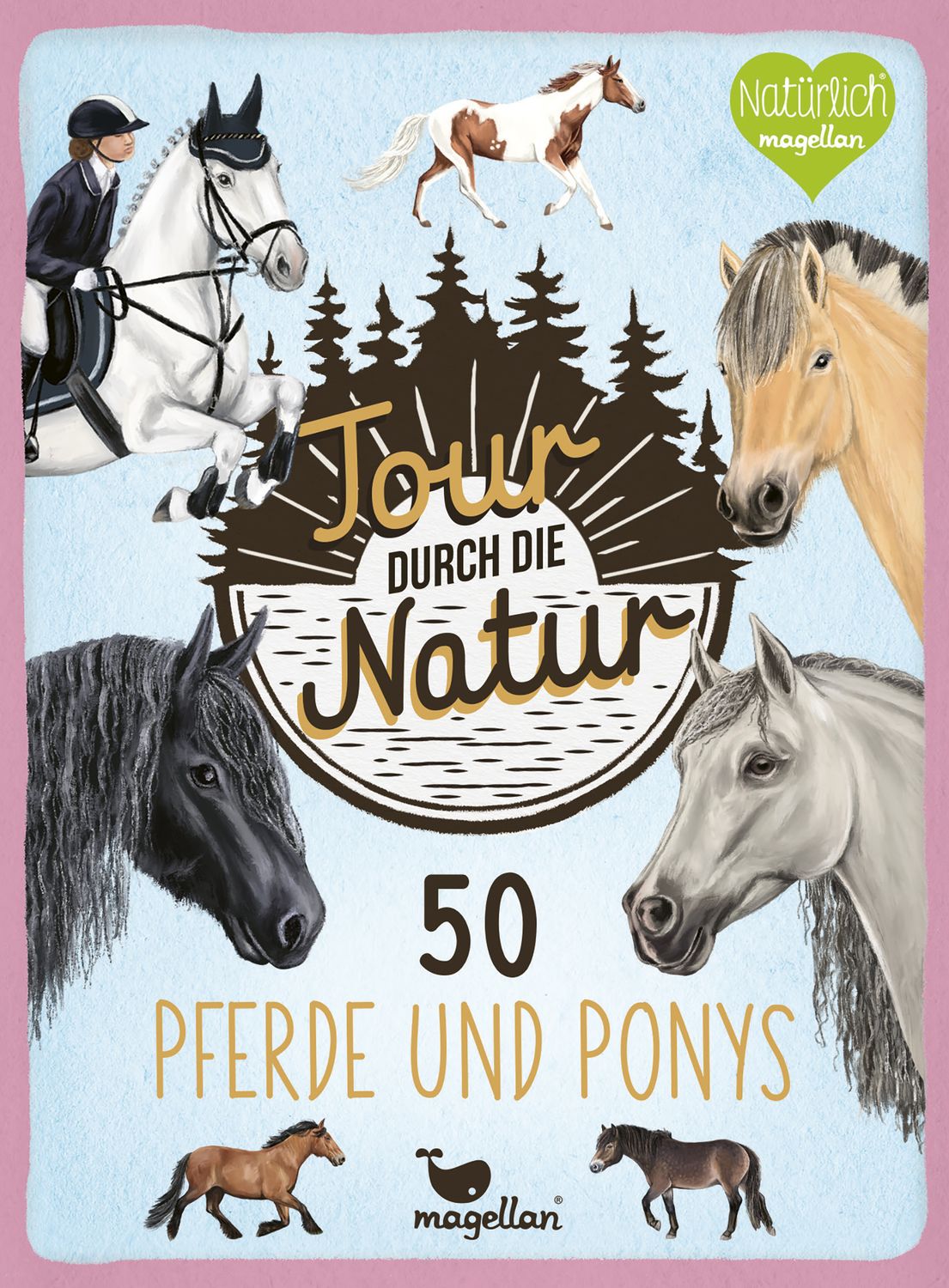 Tour durch die Natur - 50 Pferde und Ponys | Waldorfshop