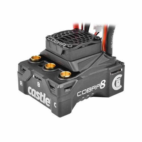 Castle Creations COBRA-8 Brushlessregler Sensored - Sensorless 6S BEC ...
