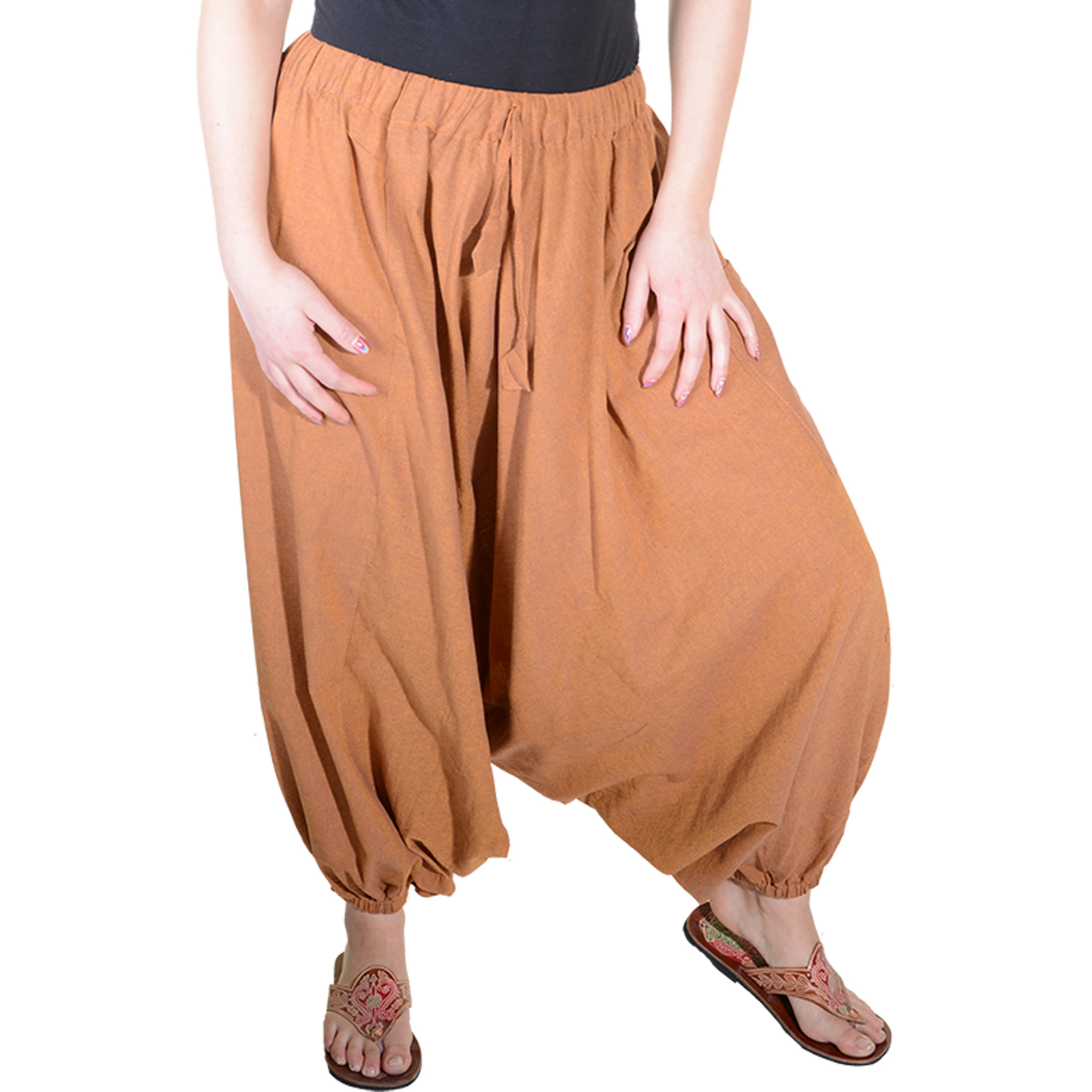 Oriental Harem Pants Shalwar Trousers Muck Aladdin Pants Divided Skirt ...