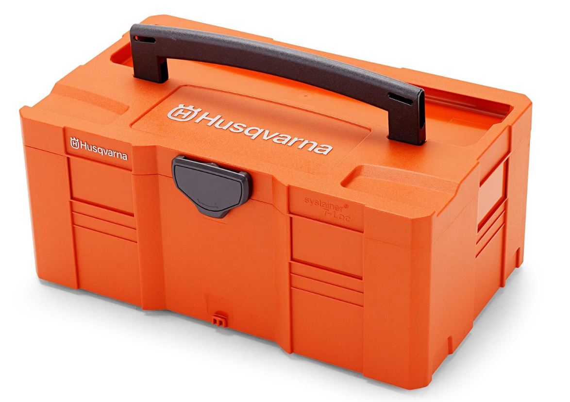 Husqvarna Akku-Systainer, gross | Gartentechnik Hansen