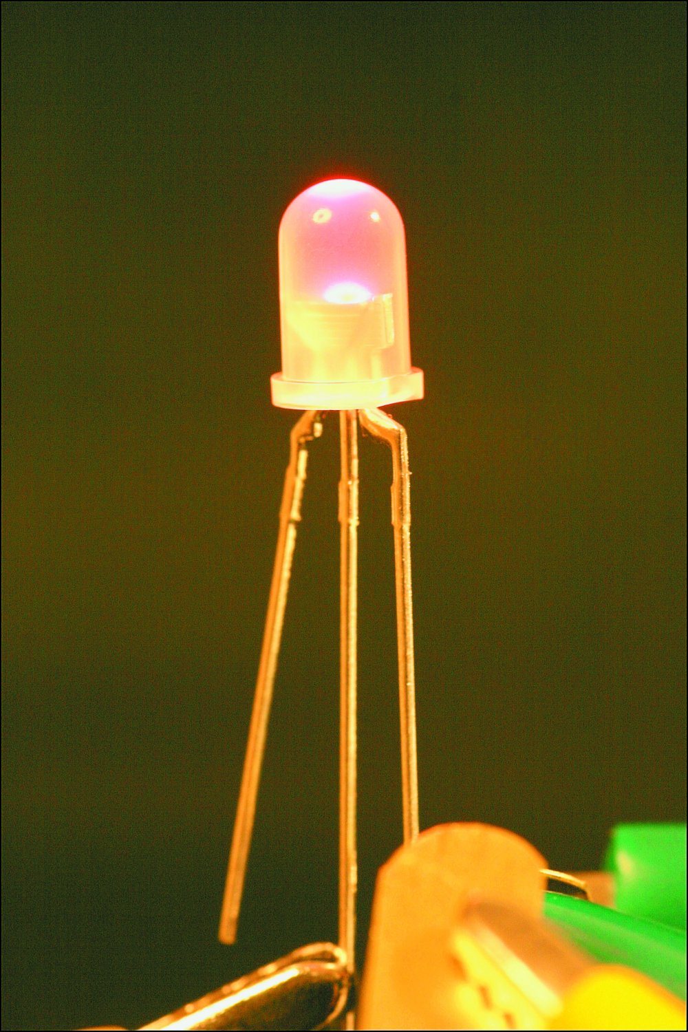 Bi-Color LED, 5mm rot/gelb Elektronik und E-Technik Bauelemente ...