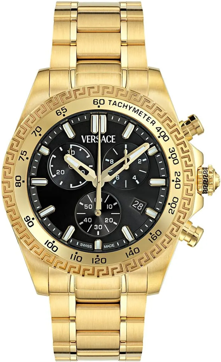 Uhr Gold Schwarz Herren