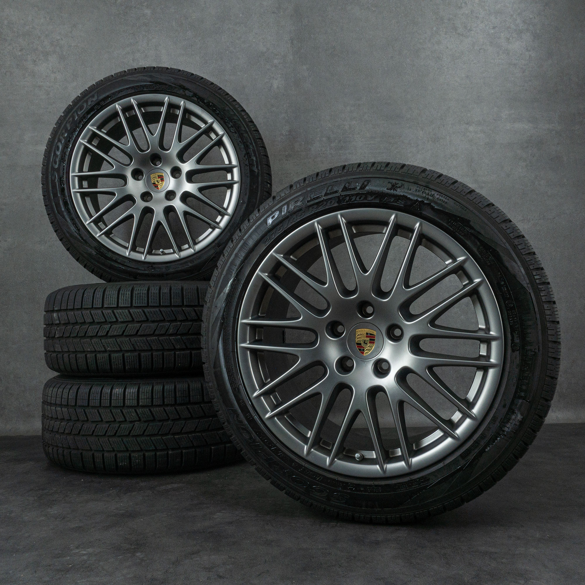 Original Porsche 20 inch winter wheels Cayenne 958 RS Spyder winter ...