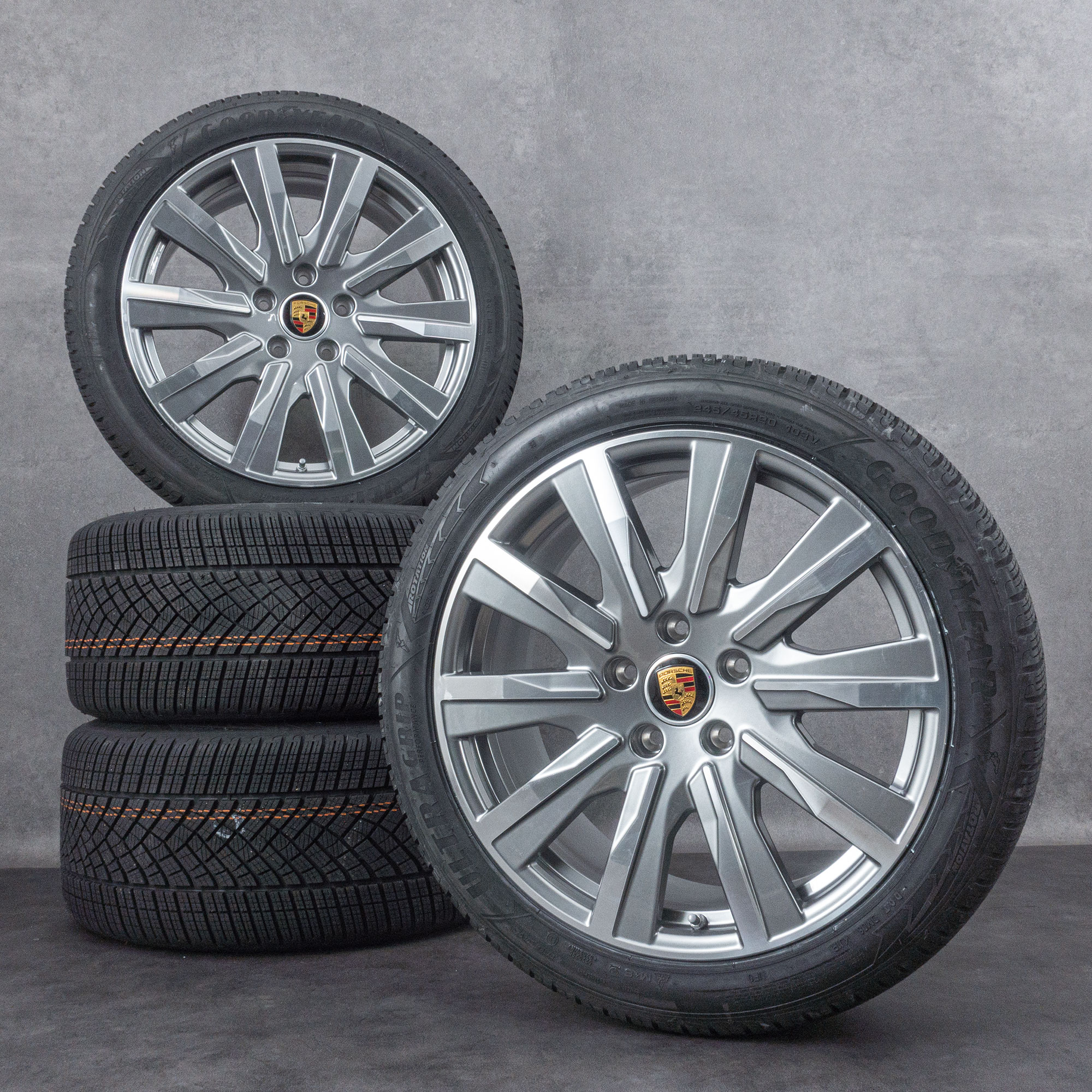 Original Porsche Taycan Design Turbo 20 inch rims winter wheels winter ...