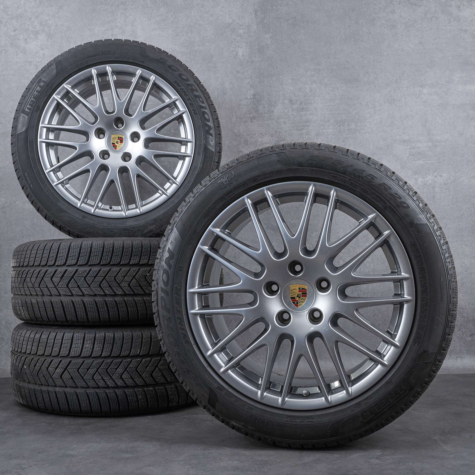 Original Porsche 20 inch winter wheels Cayenne 958 RS Spyder winter ...