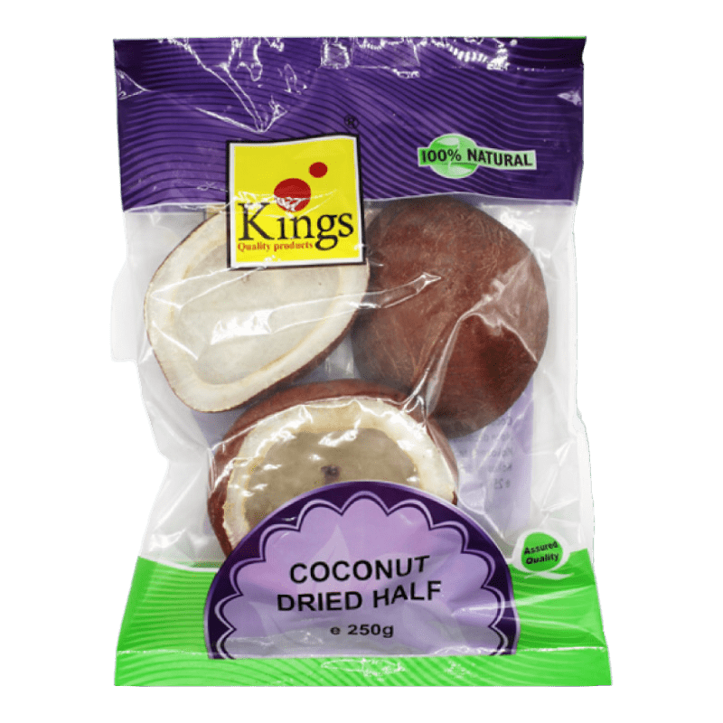 Kings - 250g Dried Coconut Halves | Jamoona.com