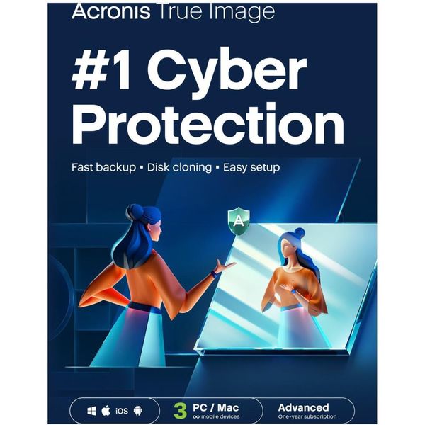 Acronis True Image Advanced 3 Pc 1 Year (500gb) | Affordable Software √ ...