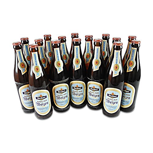 Tucher Helles Hefeweizen (16 Flaschen à 0,5 l / 5,2 % vol.) | gourmeo24.com