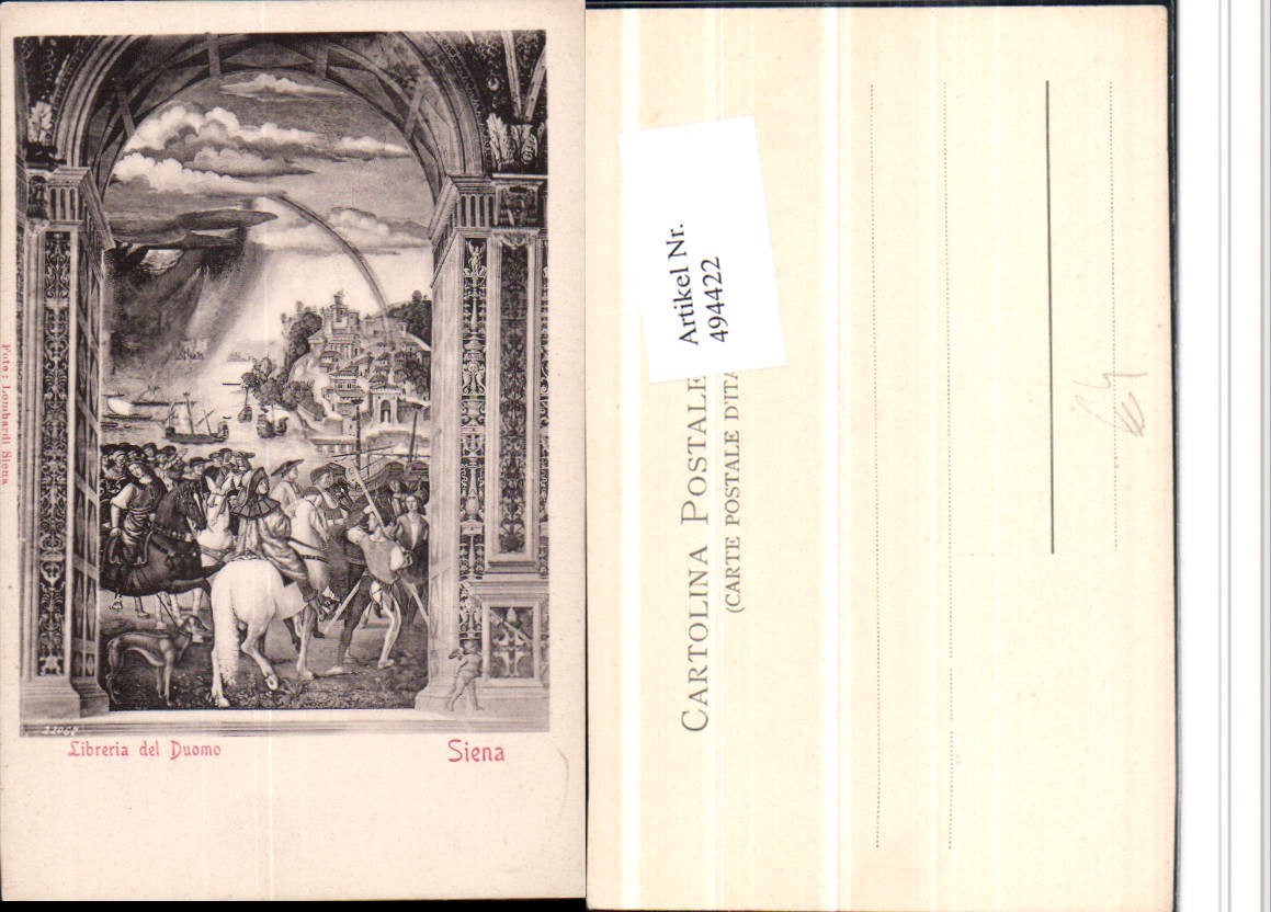 494422,Toscana Siena Libreria del Duomo Dom Gemälde
