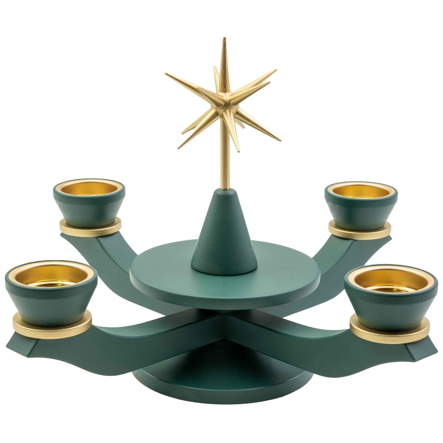 Enzmann & Meyer Adventsleuchter 25x25x23,5 cm | Seiffener Volkskunst