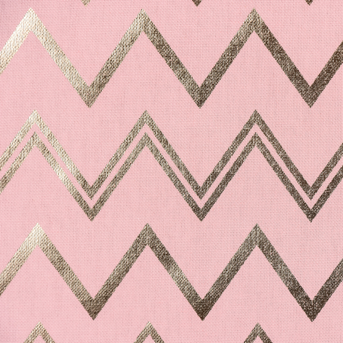 dekostoff chevron zacken rosa goldfarbig metallic 50124 48686 name ...