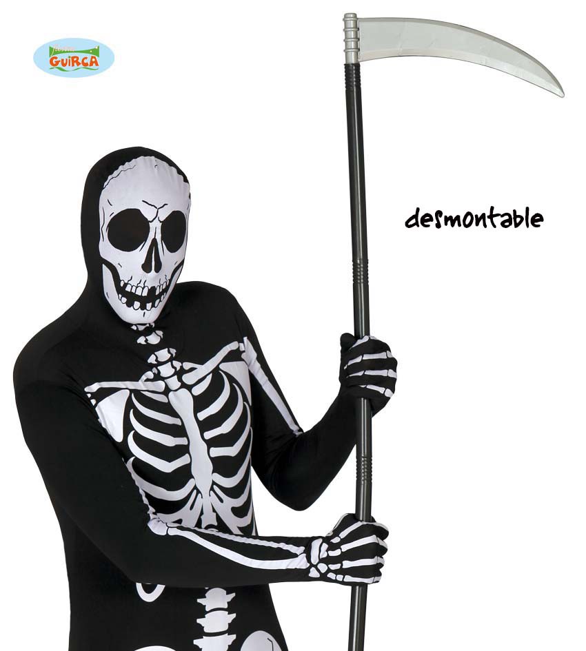 Zusammensteckbare Sense zum Halloween Sensenmann Kostüm 100cm ...