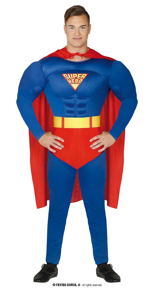 Super Hero Kostüm für Herren Gr. M/L | FaschingShop24