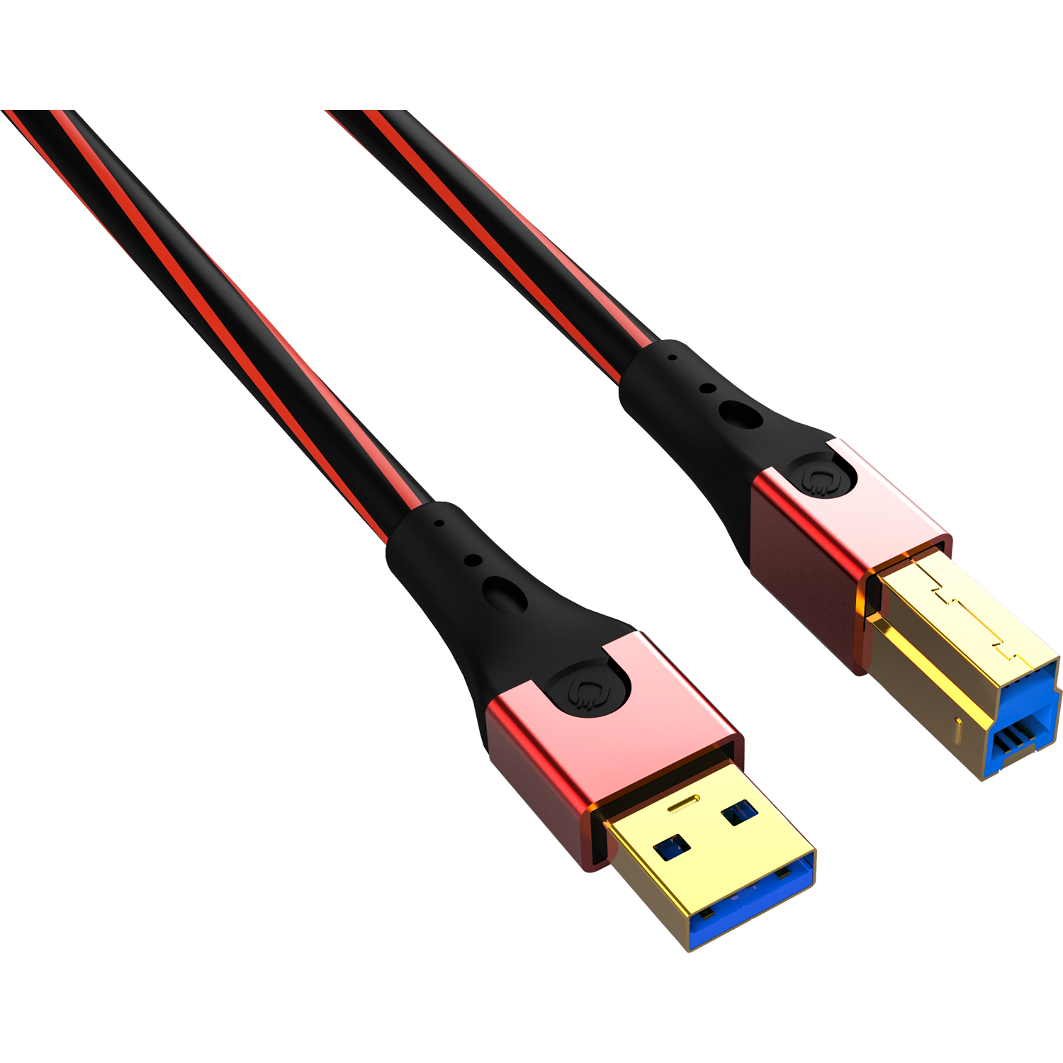 OEHLBACH 9451 USB-Evolution B3 / High-End USB-Kabel 3.0 USB-A auf USB-B ...