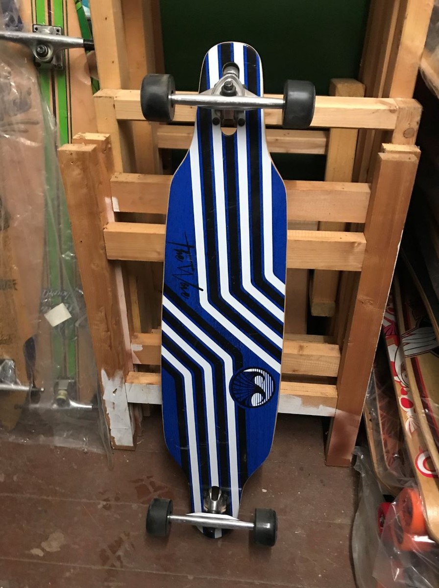 Wave Longboard Reverso Navy Complete Board - 1B goods with traces of ...