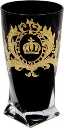Pompöös by Casa Padrino luxury water glass with 24 carat gold plating ...