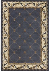 Casa Padrino Luxus Barock Wohnzimmer Teppich Blau - Verschiedene Größen ...