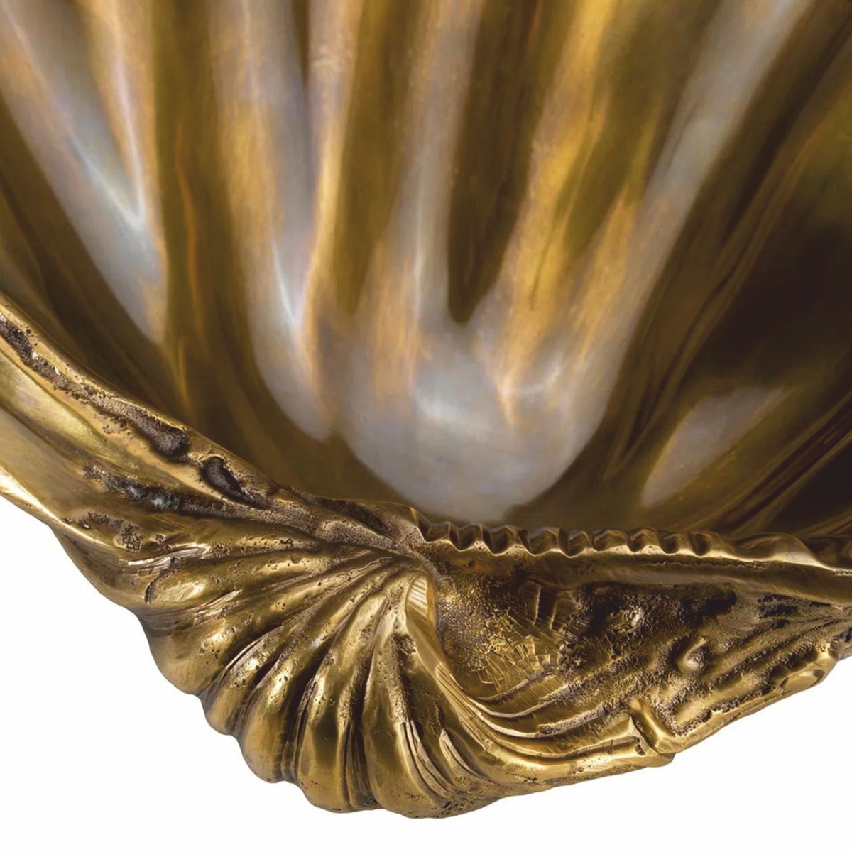 Casa Padrino Luxury Decorative Object in Shell Shape Vintage Brass 32 ...