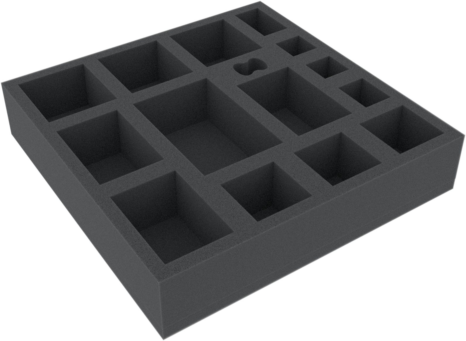 ASMECE050BO 247 mm x 247 mm x 50 mm foam tray for board game boxes ...