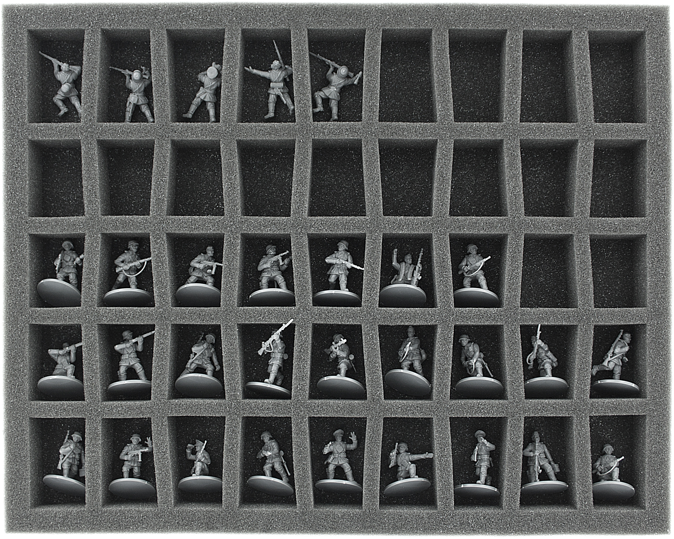 FS035BA01 Foam Tray for Bolt Action - 45 miniatures | Feldherr Figure ...