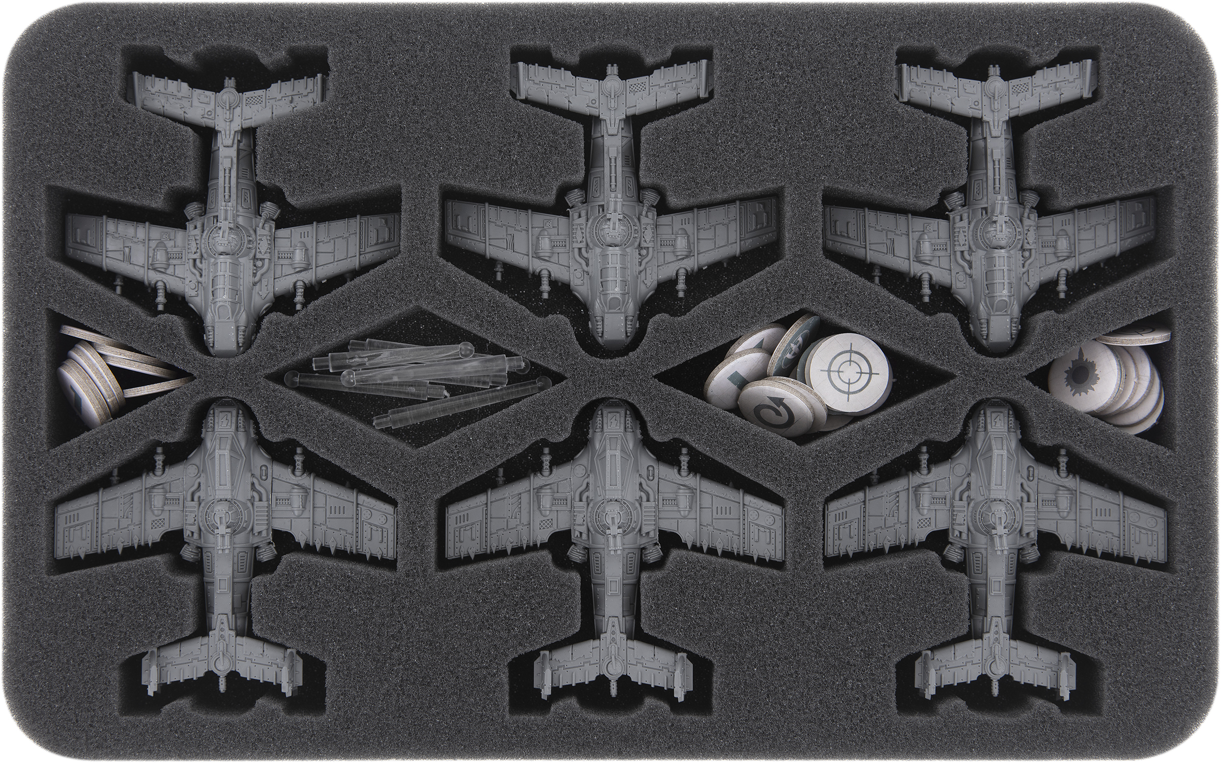 HSMERE030BO Feldherr foam tray for Aeronautica Imperialis: Ork Air Waaagh! - Fighta Bommerz ...