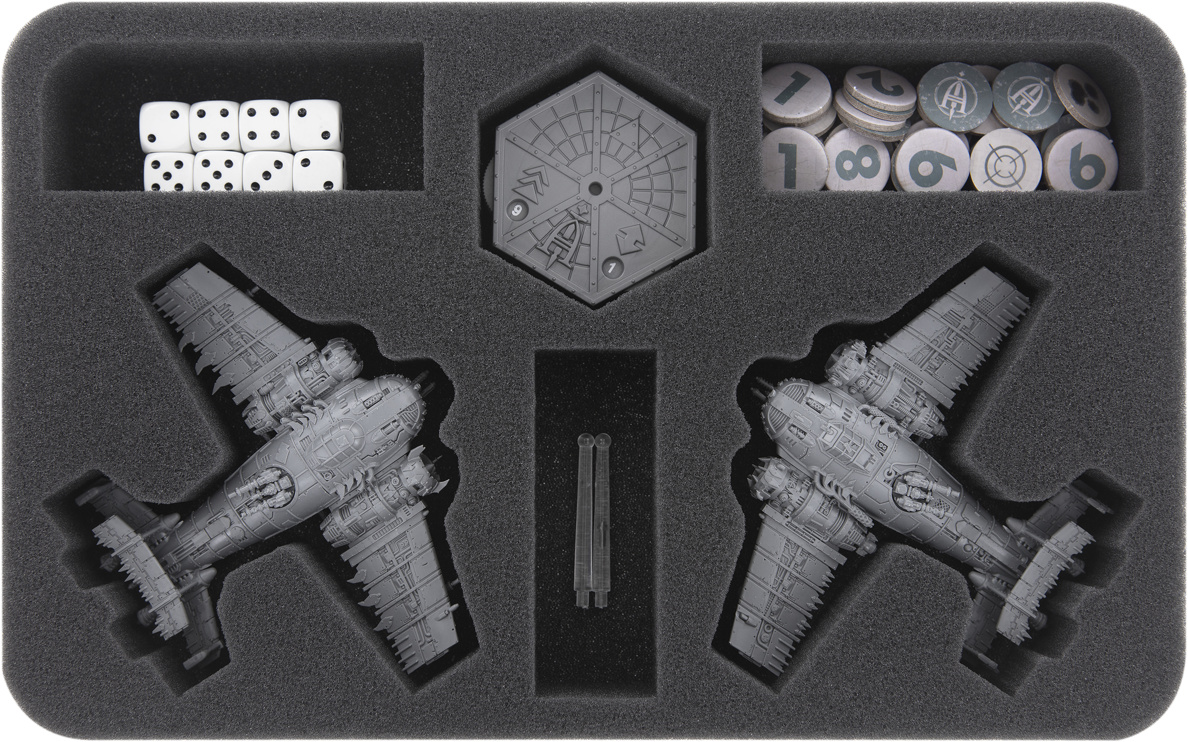 HSMESR040BO Feldherr foam tray for Aeronautica Imperialis: Ork Air Waaagh! - Eavy Bommers ...