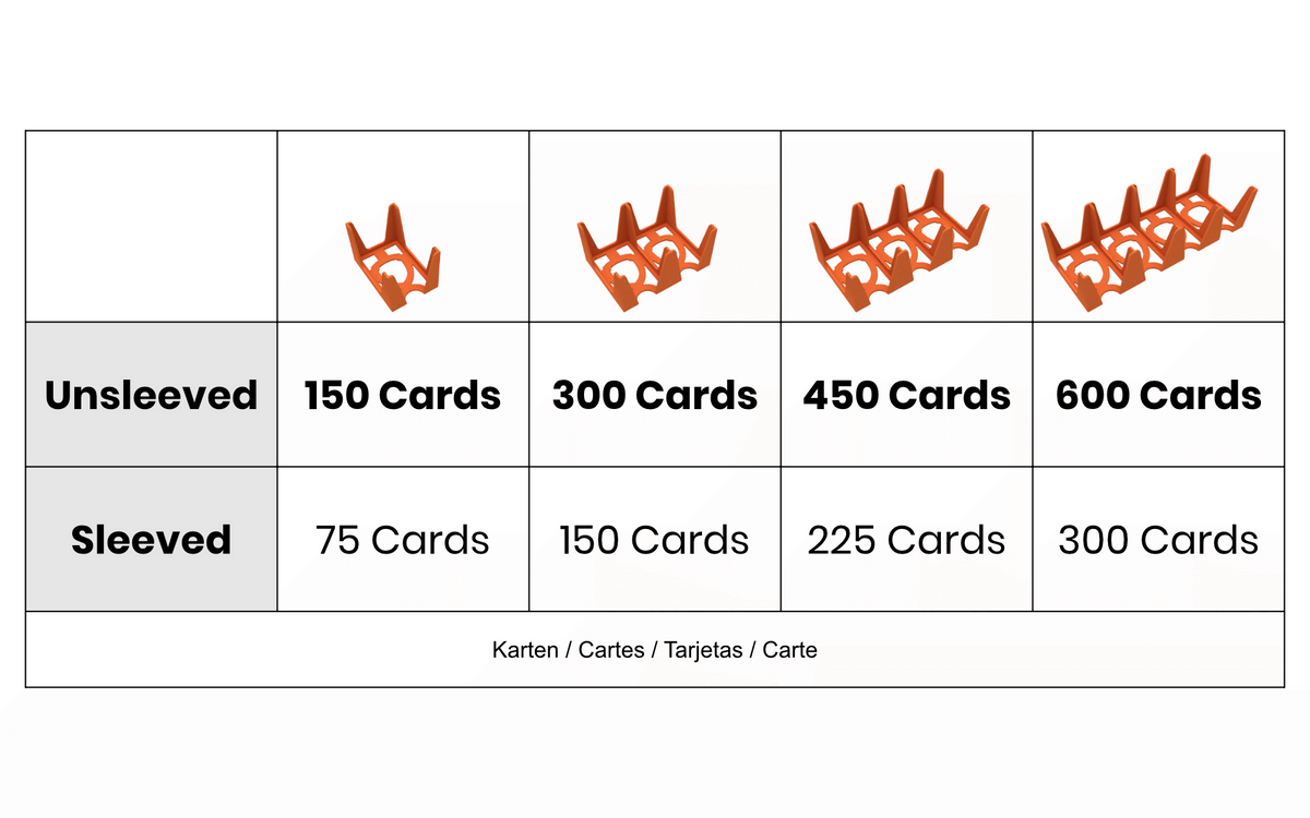 Feldherr Card Holder For Game Cards In Standard European Card Game Size 