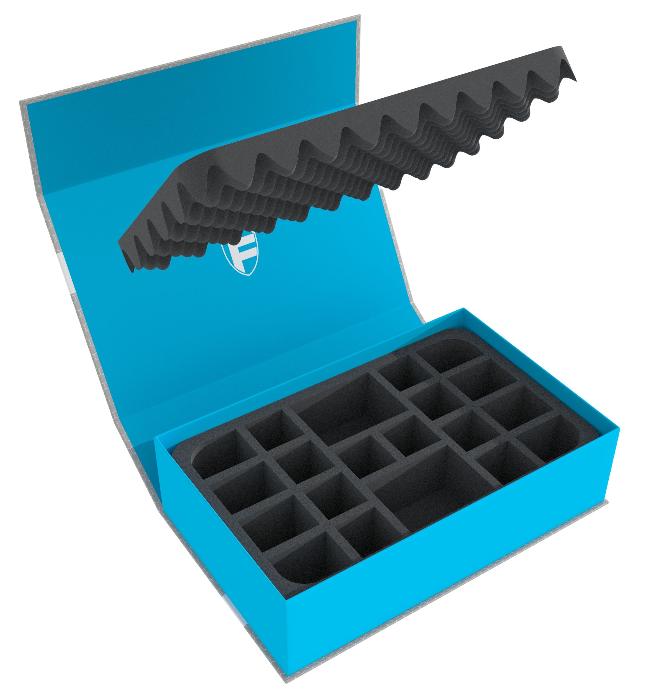 Feldherr Magnetic Box blue for 20 Christmas angel figures | Feldherr ...