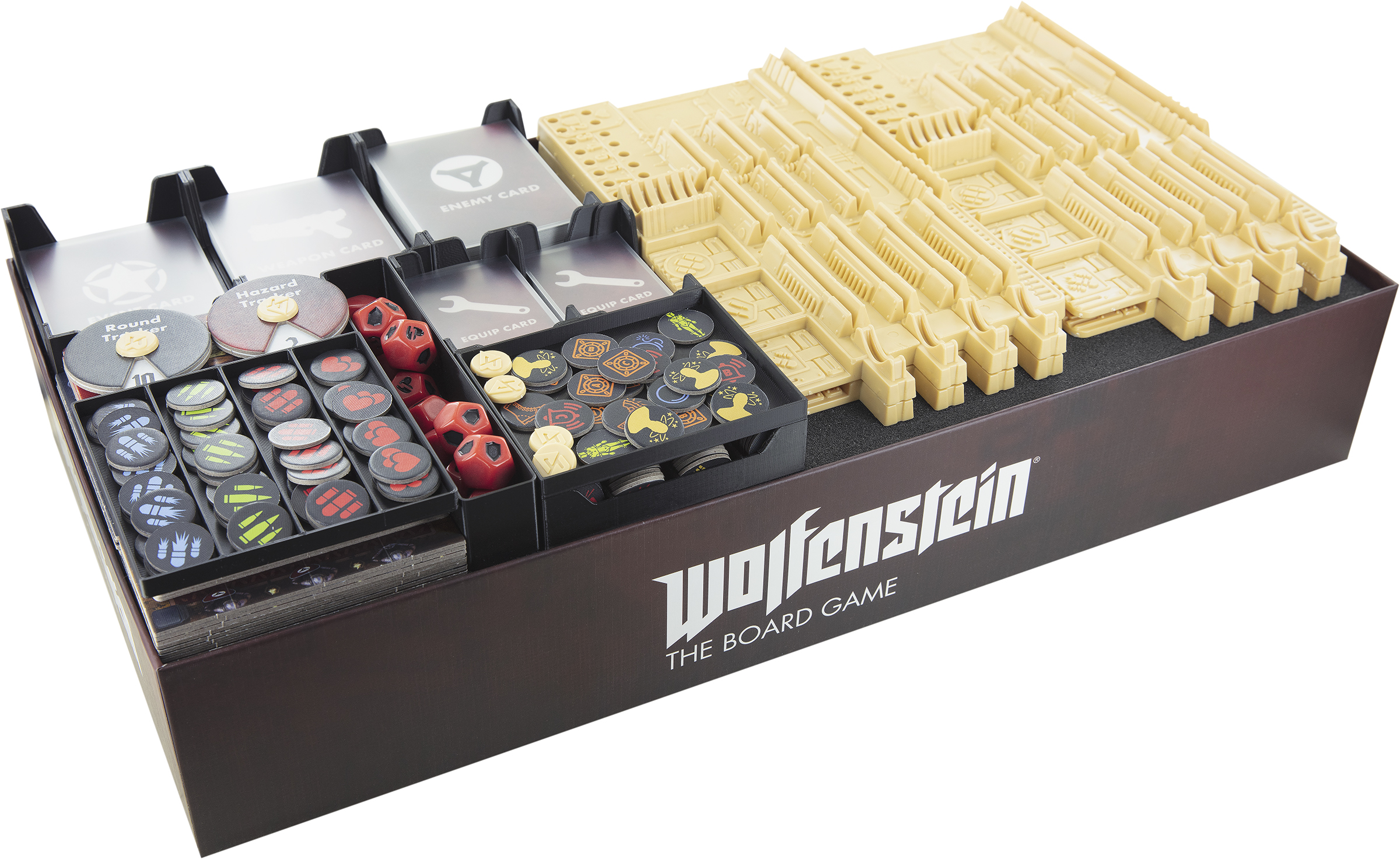 Feldherr Foam Set Organizer Insert For Wolfenstein The Board Game Feldherr Foam Set Organizer Insert For Wolfenstein The Board Game