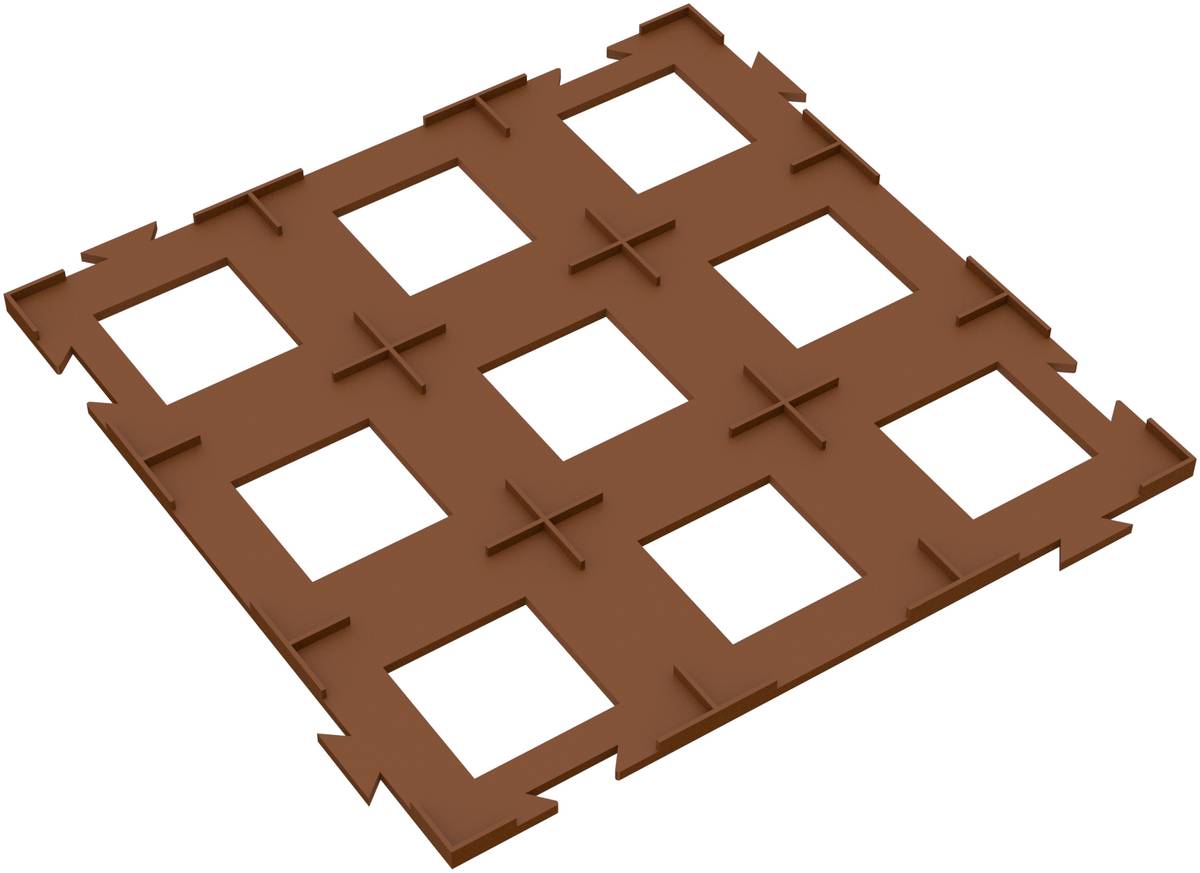 Feldherr terrain tile grid for Carcassonne - interlocking | Feldherr ...