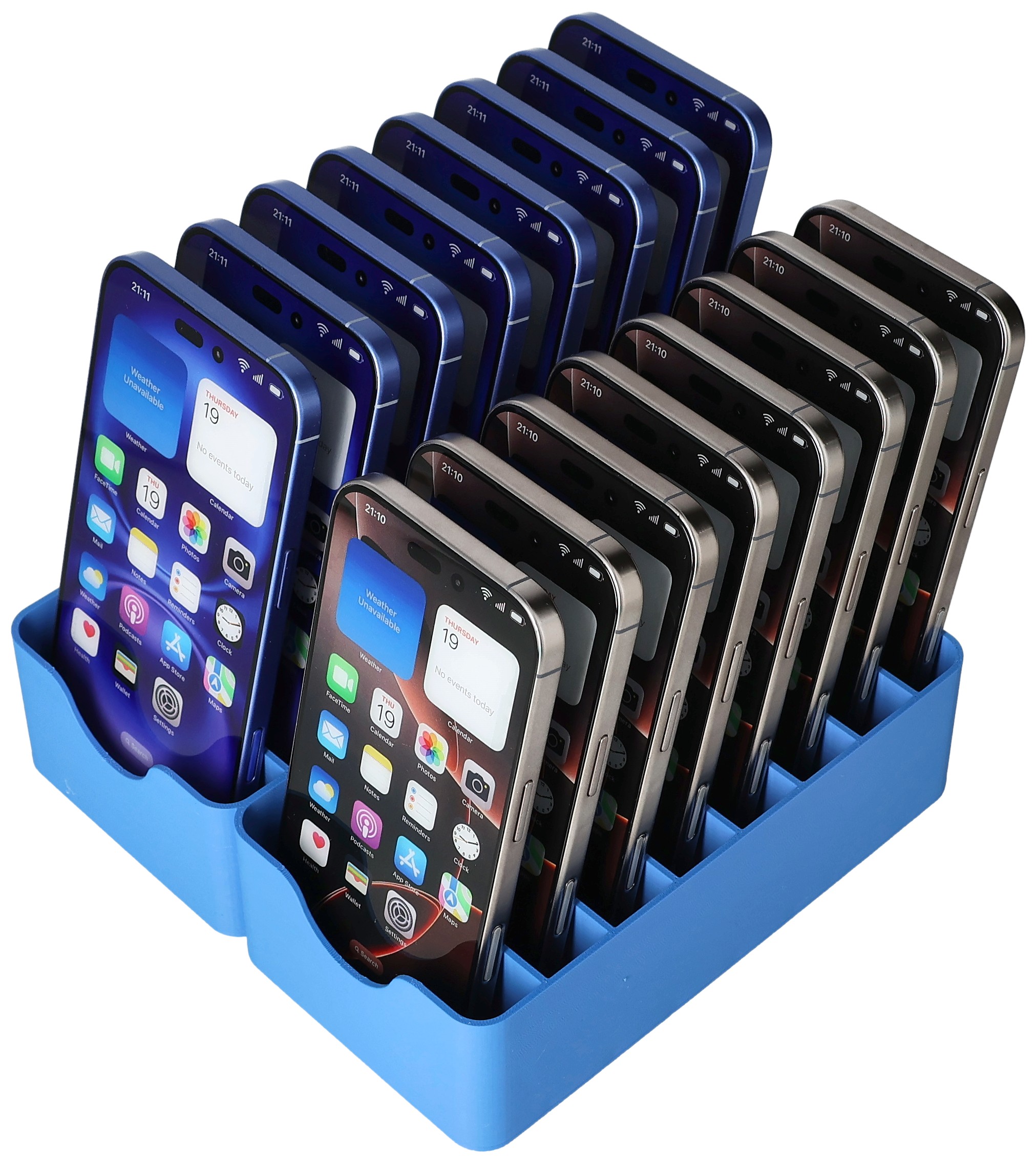 Feldherr mobile phone holder / smartphone parking space for classrooms ...