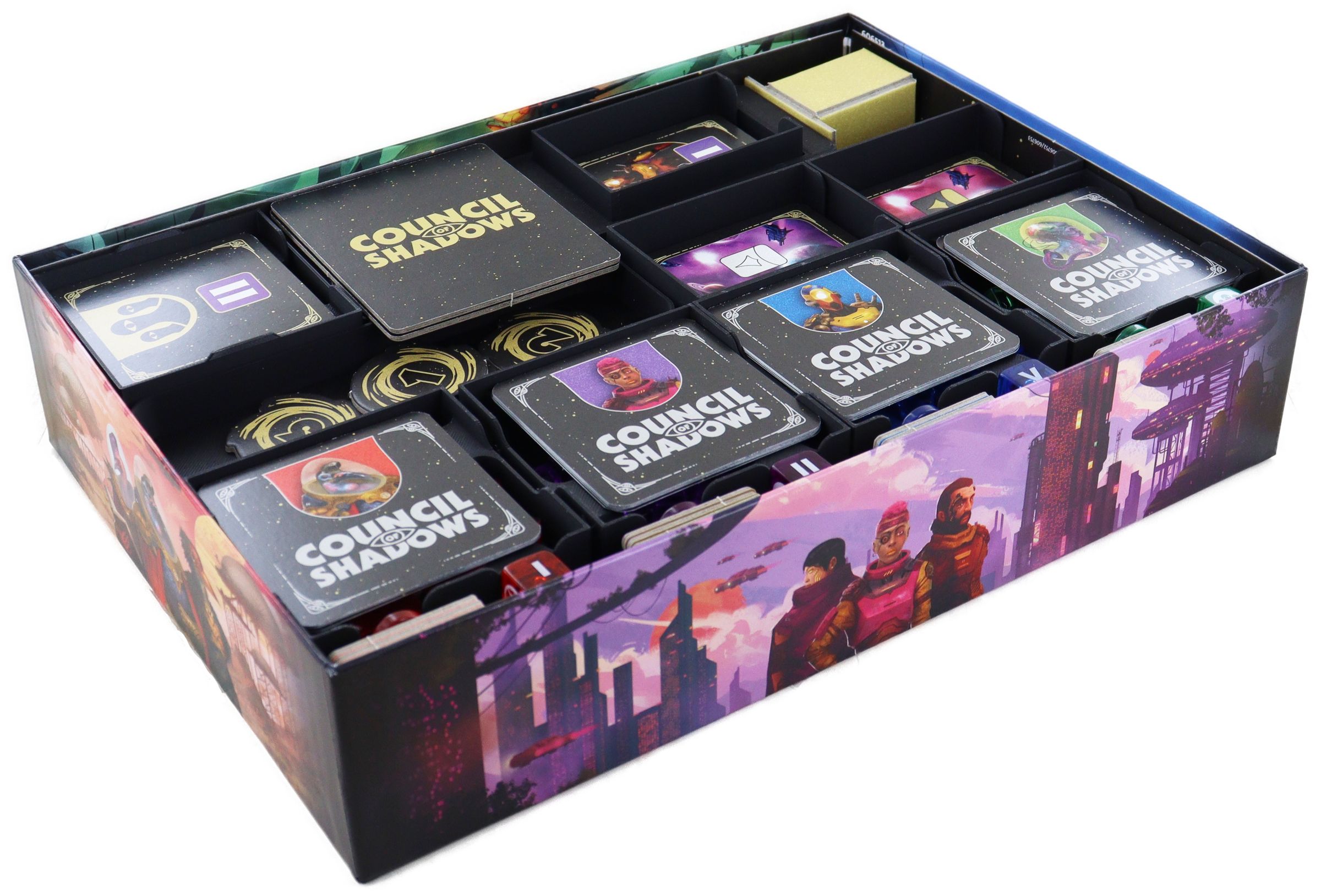 Feldherr Organizer Insert for Council of Shadows - core game box ...