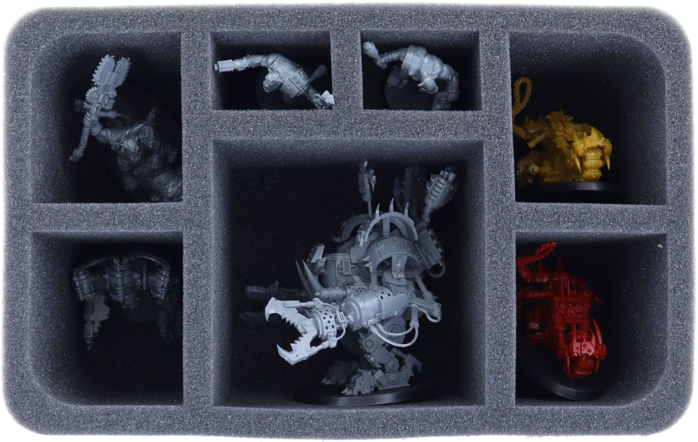 HS120A017 foam tray for Orks - 7 compartments | Feldherr Figure Cases ...