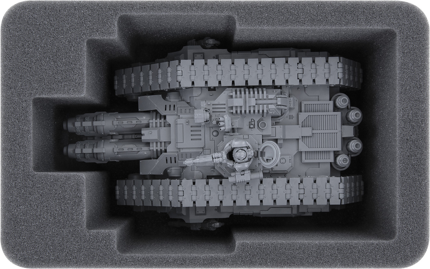 HSMFKS115BO 115 mm Half-Size Schaumstoffeinlage für Schwerer Jagdpanzer ...