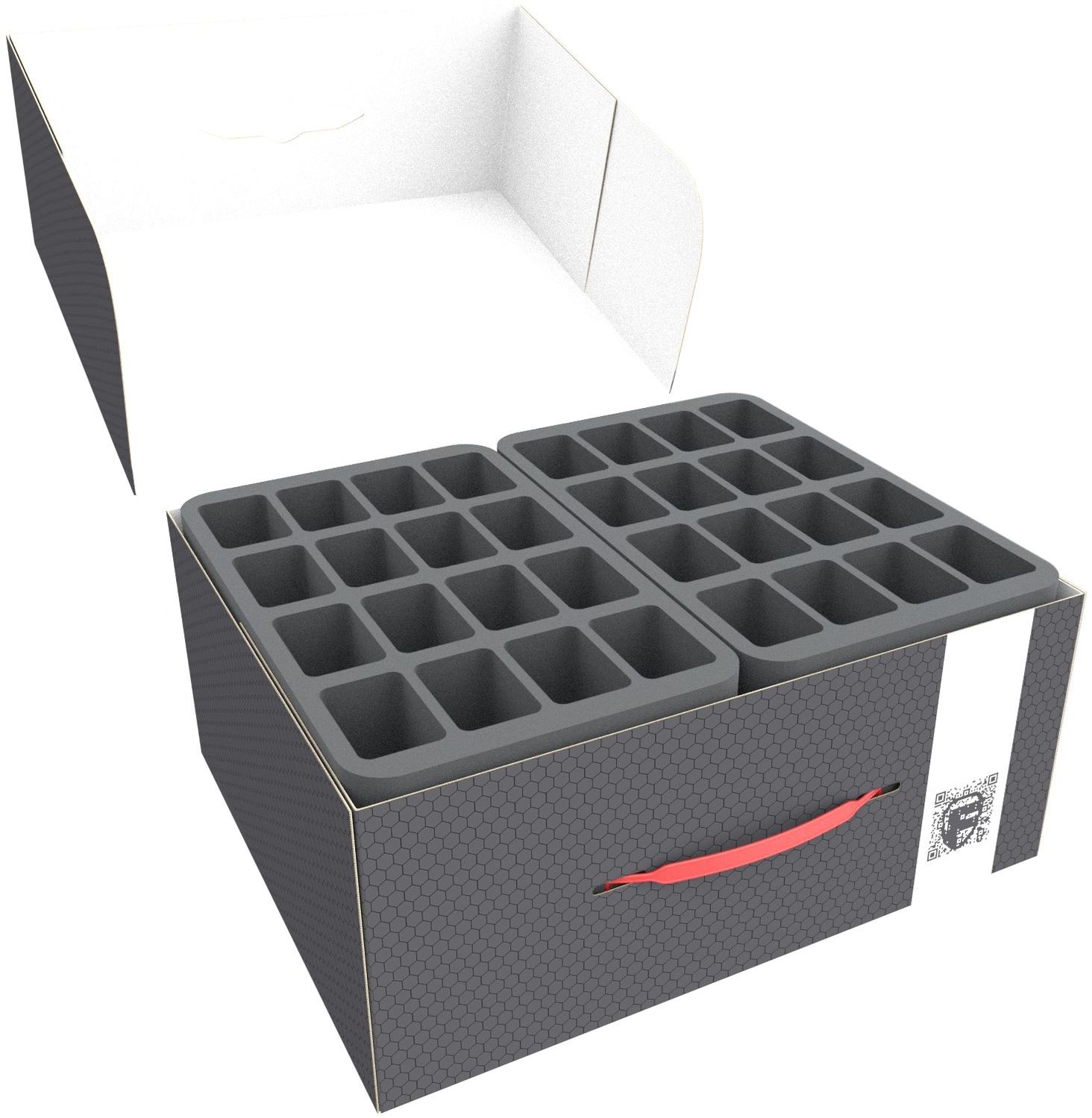 Feldherr Storage Box FSLB150 for tabletop miniatures in scale 1:72 (20 ...