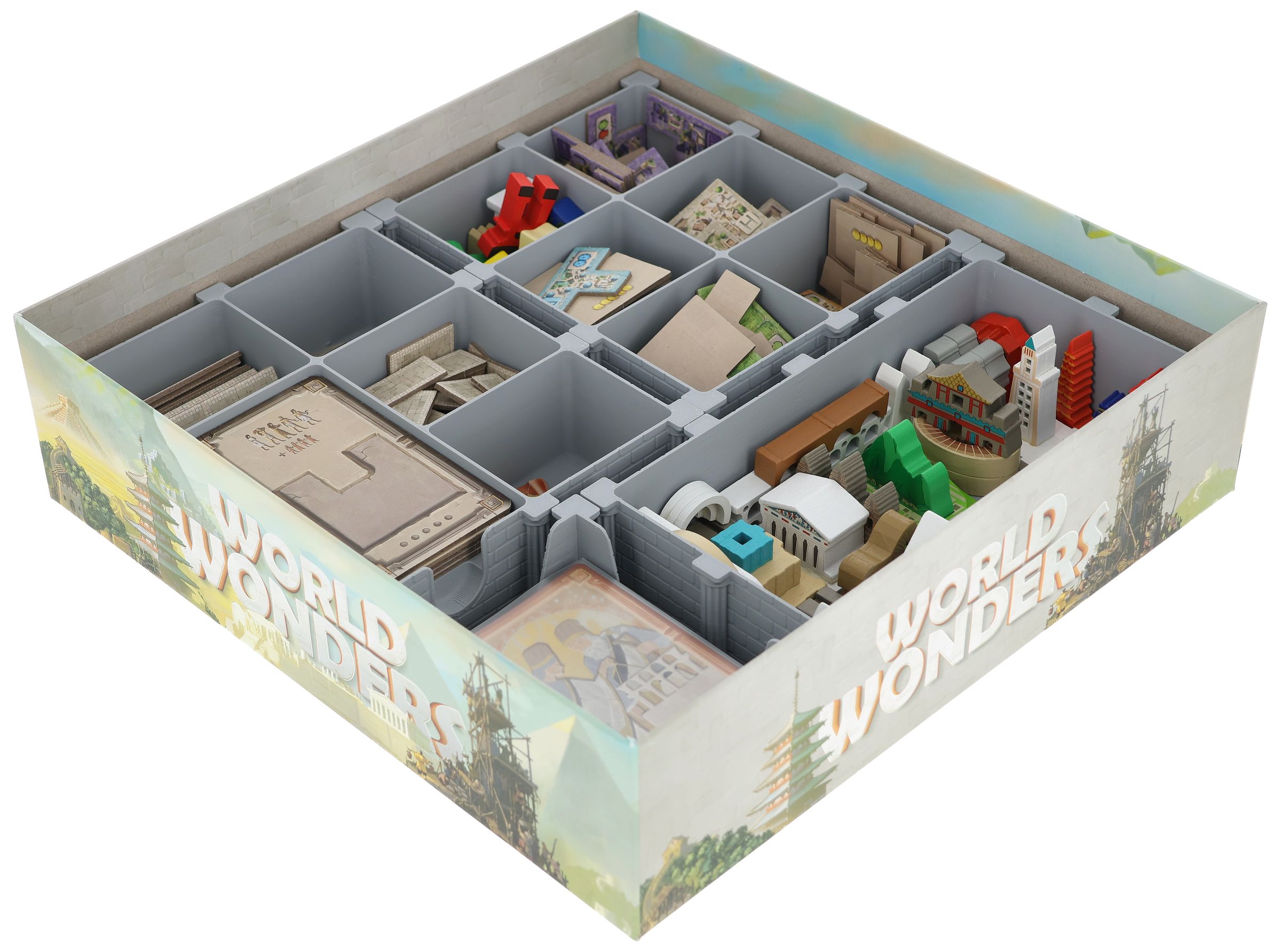 Feldherr Organizer Insert for World Wonders - core game box | Feldherr en el mundo