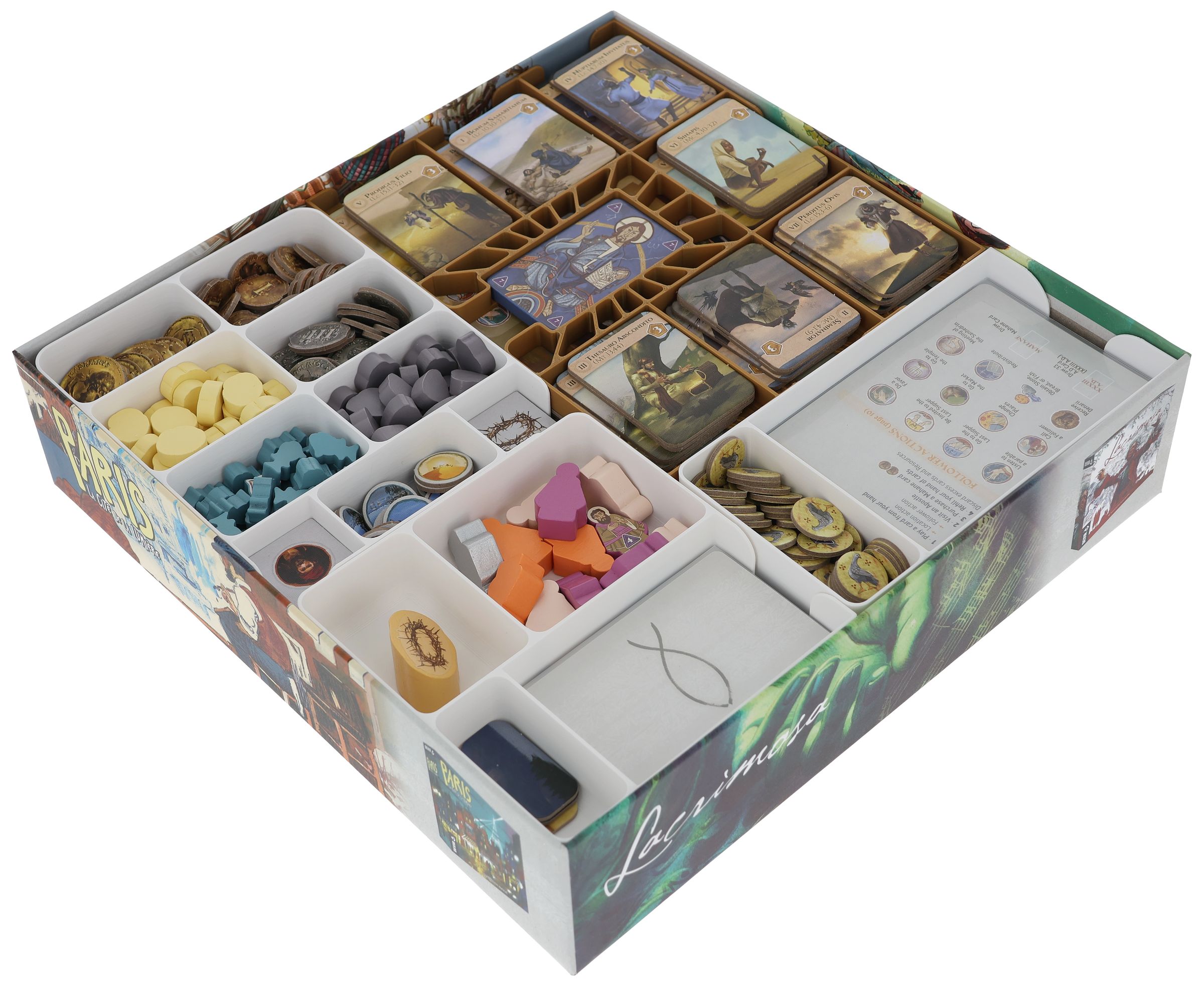 Feldherr Organizer Insert for Ierusalem: Anno Domini - core game box ...