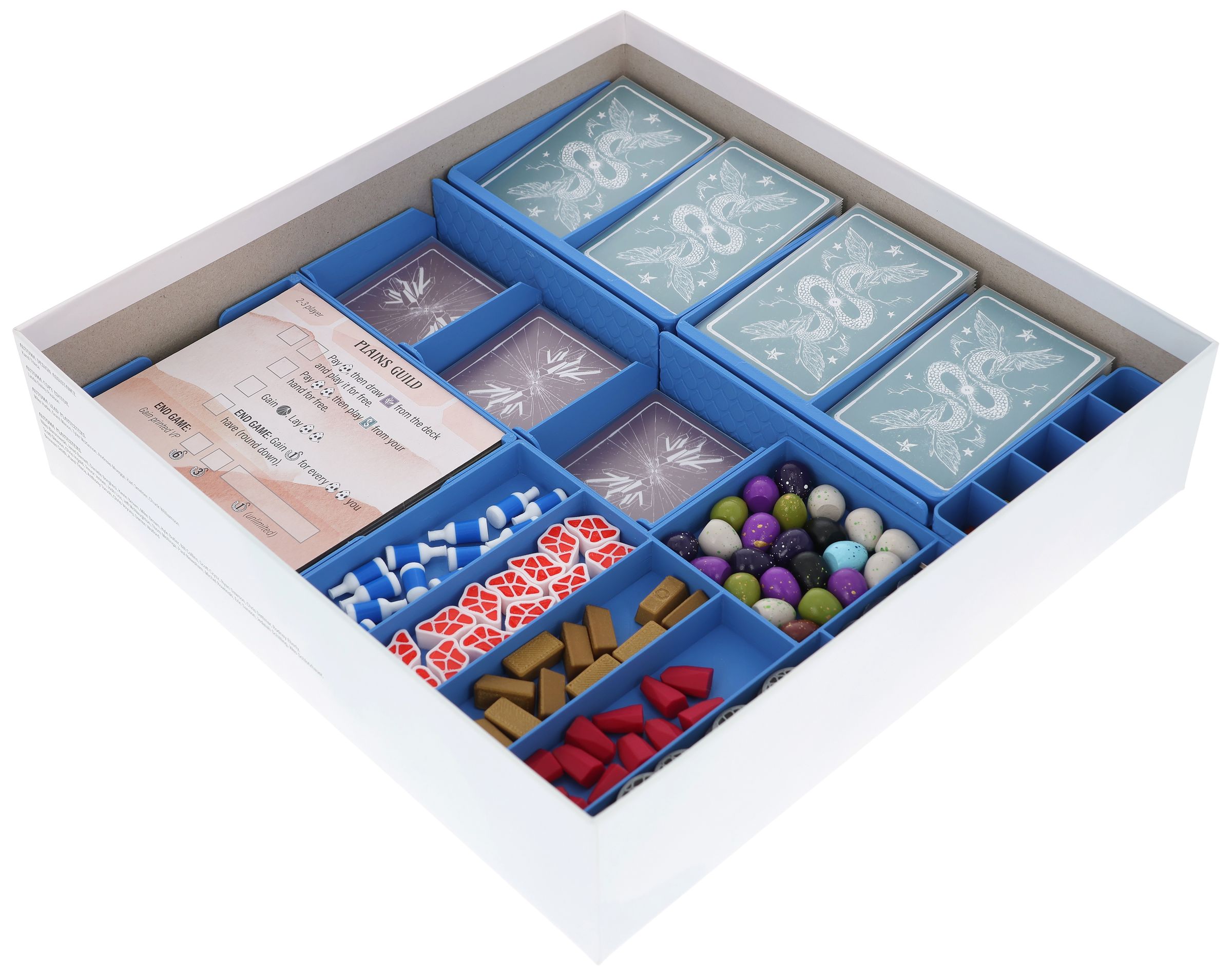 Feldherr Organizer Insert with 3D Tokens Upgrade Set for Wyrmspan ...