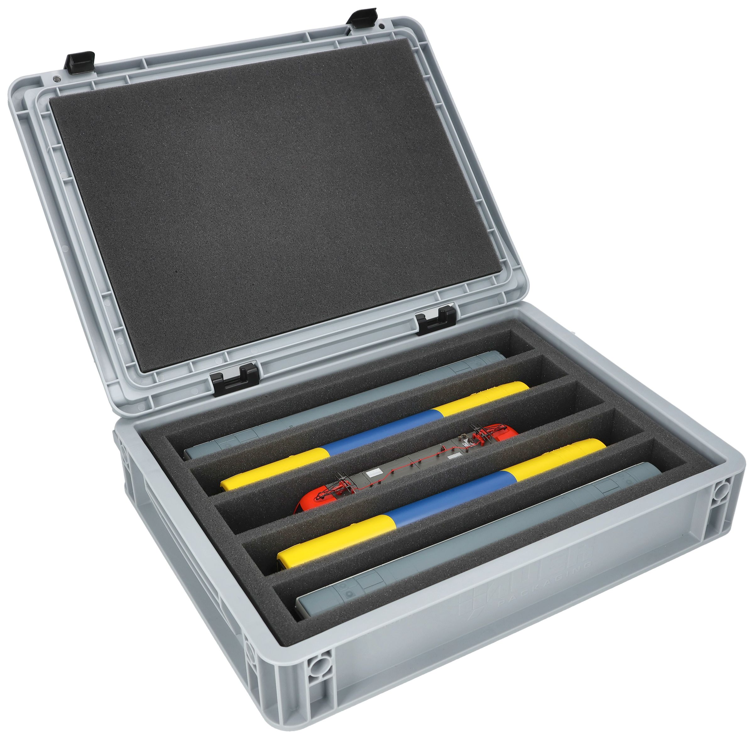 Euro Box / Container Case 40 x 30 pour locomotives, wagons et véhicules ...