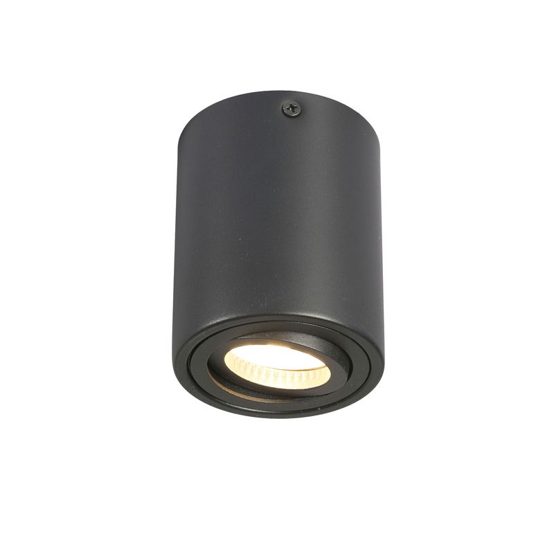 LED build -up spotlights Schwernkbar Genius 662 round black | ledtech ...