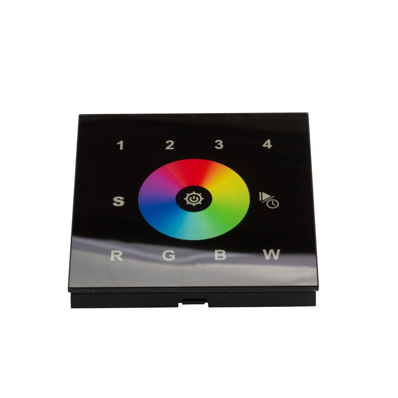 LED connex wall controller RGBW black SR-2812DMX | plentyShop LTS